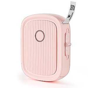 paperang Label Makers Machine, 0.6 Inch Rechargeable Mini Labeler,Portable Bluetooth Wireless Label Printer Handheld, Multiple Templates Inkless for Phone Pad Office Home Organization Small Print