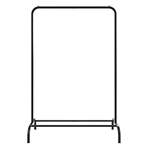 VEVOR Clothes Rack, Heavy Duty Clothing Garment Rack with Hanging Rod and Bottom Storage Area, Clothing Rack for Bedroom Guest Room