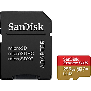 SanDisk microSDXC Extreme Plus 256GB (A2/ V30/ U3/ R170/ W90)