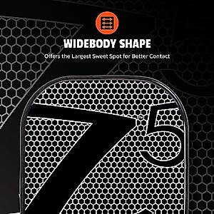 Onix Composite Z5 Pickleball Paddle, Black