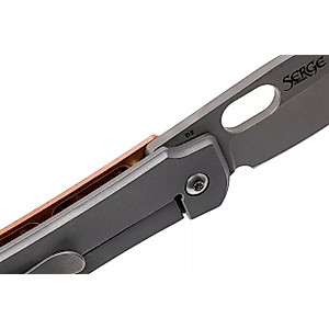 BÖKER PLUS Gust Copper Folding Knife, Designed by Serge Panchenko