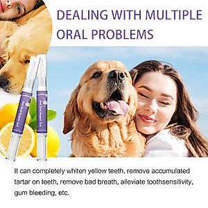 MWVVIP PetDentify, Lettucepets Dog Toothbrush, Lettuce Pets Toothbrush, Lettuce Pets Dog Toothbrush, Lettuce Pet Oral Repair Gel, 2024 New Pet Toothbrush Pen, Tooth Cleaning Pen for Dog Cats-3PCS