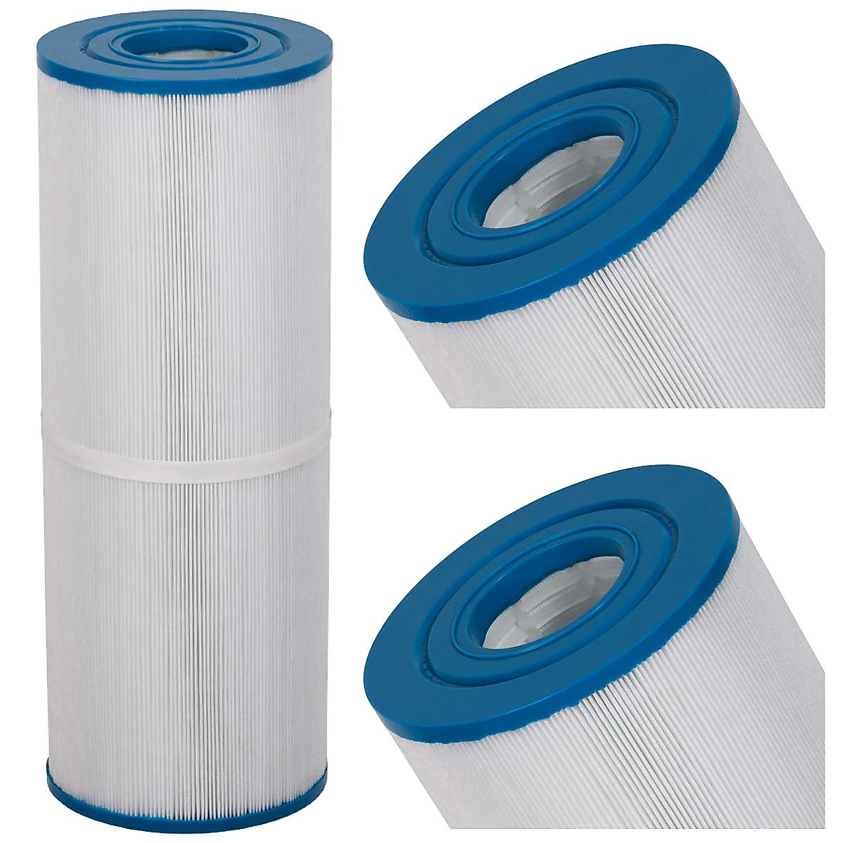 Yoozell PRB50-In Spa Filter Cartridge Compatible with Unicel C-4950 50Sq.ft Guardian 413-212-02 Filbur Fc-2390 03Fil1600 17-2380 Darlly 40506 2 Pack…