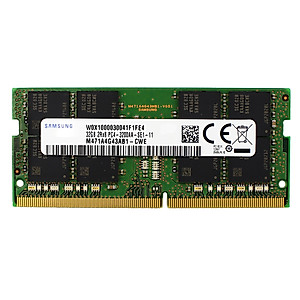 32GB (1x32GB) DDR4 3200MHz PC4-25600 SODIMM 2Rx8 CL22 1.2v Gaming Laptop Notebook RAM Memory Module Upgrade M471A4G43AB1-CWE