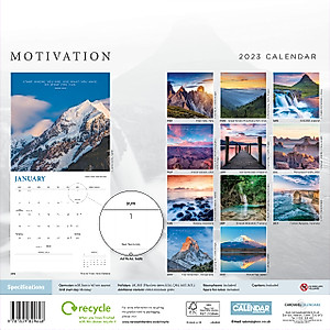 2023 Motivation Wall Calendar