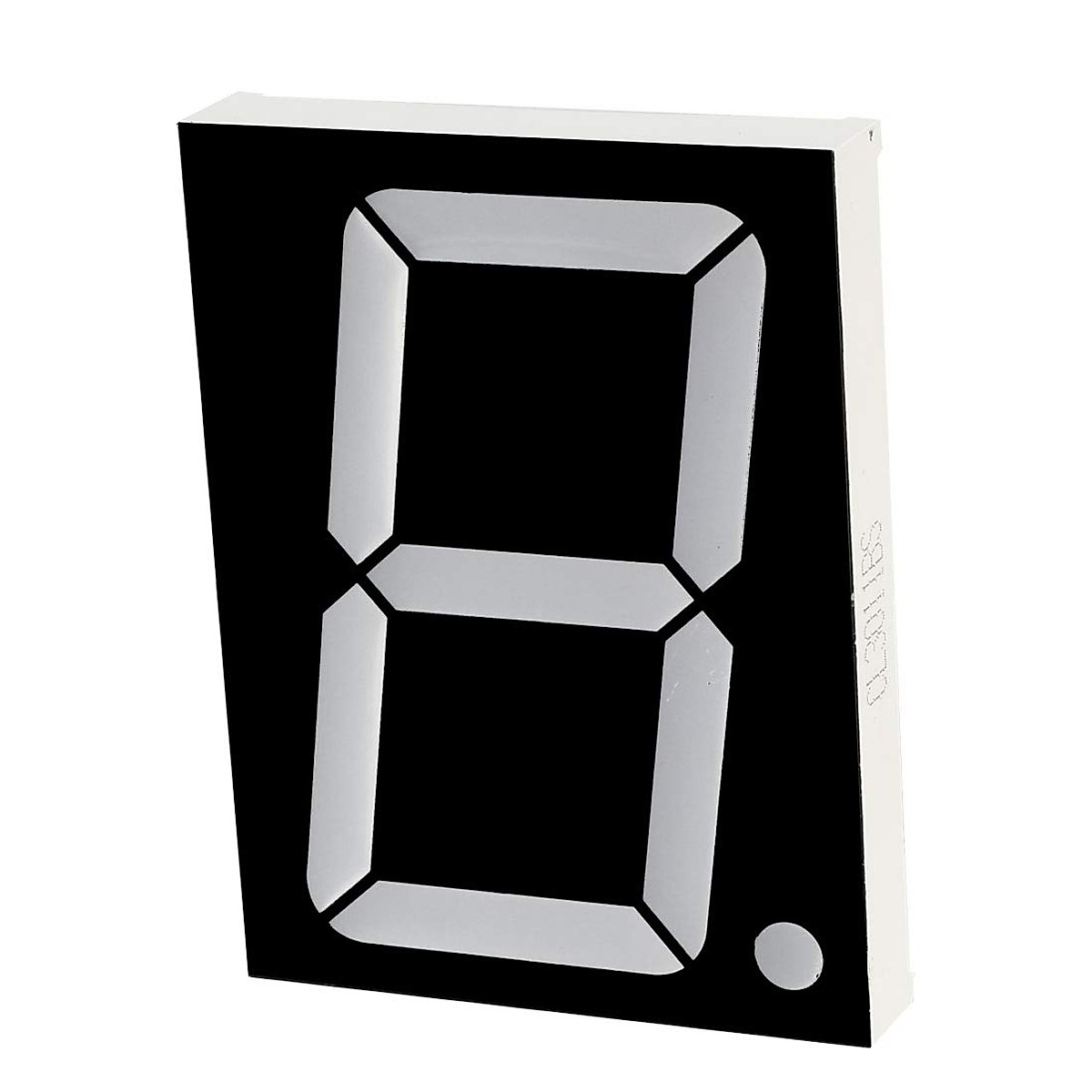 uxcell Common Anode 10 Pin 1 Bit 7 Segment Display 3.39 x 2.56 x 0.47 Inch 3" Red LED Display Digital Tube