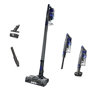 Shark IX141 Pet Cordless Stick Vacuum with XL Dust Cup, LED Headlights, Removable Handheld, Crevice Tool & Pet Multi-Tool, 40min Runtime, Grey/Iris