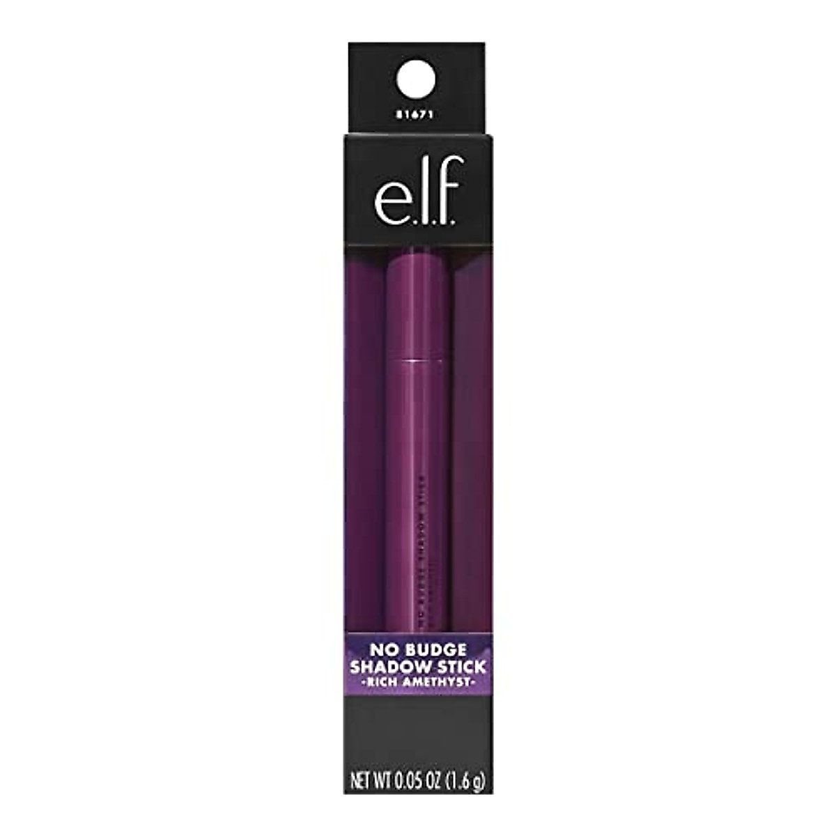 e.l.f. No Budge Shadow Stick, Rich Amethyst