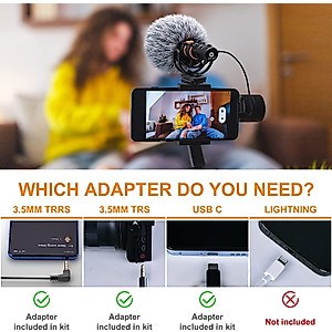 comica VM10 PRO Universal Video Microphone - Adjustable Gain, USB C Digital Output, Monitoring - Shotgun Mic for Camera, Smartphone, Tablet, PC - Ideal for Vlogging, Live Streaming, and Recording