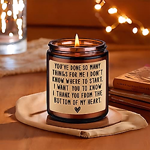 Miracu Scented Candles - Thankful Gifts, Thank You Gifts for Women, Men, Mom, Dad, Best Friend, Teacher - Appreciation Gifts, Mothers Day, Birthday, Friendship Gifts for Men, Coworker, Sister, Hostess