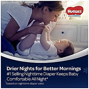HUGGIES OverNites Diapers, Size 5 (27+ lb.), 18 ct, Overnight Diapers, Jumbo Pack (Packaging May Vary)