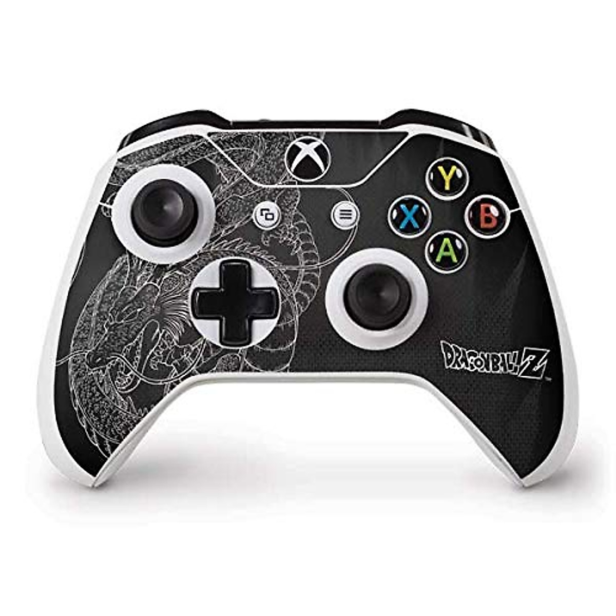 Skinit Decal Gaming Skin compatible with Xbox One S Controller - Officially Licensed Dragon Ball Z Negative Shenron Design