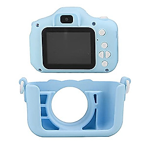 12MP Camera, with 2.0in IPS Screen, Mini Digital Camera, for Kids, for Children,(Brave Blue)