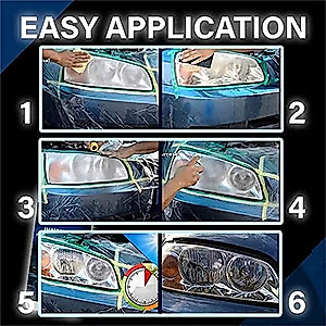 Tinydimple 2/3 pcs 50ml Lenspro Headlight Repair Polish, Powerful Advance Headlight Repair Polish, Innovative Headlight Repair Polish, Headlight Renewal and Repair Polish Liquid (2pcs)