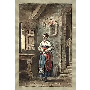 Italian Peasant Woman in a Domestic Interior