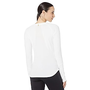 PUMA Women's Run Cloudspun Long Sleeve Tee, White, X-Large
