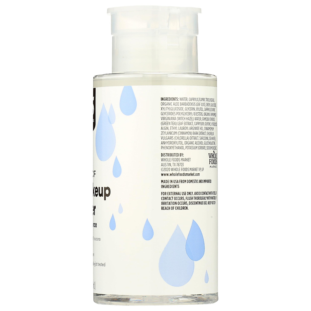 365 by Whole Foods Market, Eye Makeup Remover Waterproof, 8.45 Fl Oz