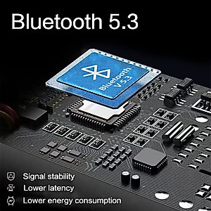 Wireless Earbuds, 30H Playtime AirProBluetooth5.3 Headphones with Charging Box, IPX7 Waterproof in-Ear Ear Buds, Clear Calls Built-in Microphone Stereo Touch Earphones, for iPhone Huawei Samsung