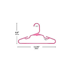 Children's Plastic Hangers 10 Pack