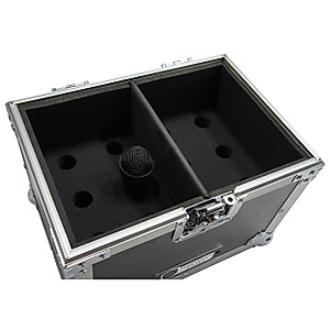 Harmony Audio HCM12S Flight 12 Handheld Microphone Upright Travel Road Custom Case New