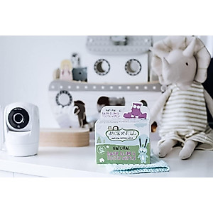 Jack N' Jill Baby Gum & Tooth Wipes - Natural & Safe, Contains only Water & Xylitol, Soft Cotton, Free from Fluoride & Sugar, Baby Mouth Wipes - 25 Individually Wrapped Wipes