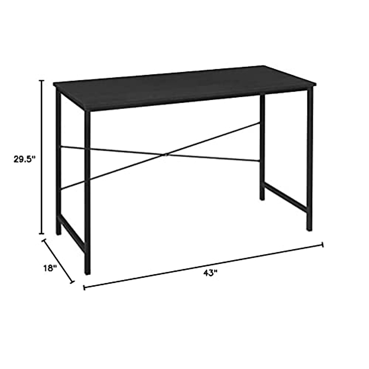 Niche Soho Desk Shell- Ebony