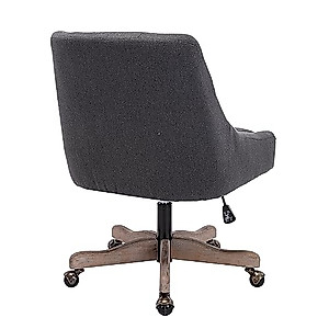 OPSREY Swivel Shell Chair for Living Room/ Modern Leisure Office Chair