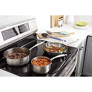 Frigidaire 11FFSPAN10 Ready Cook Cookware, 1.5 qt, Stainless Steel