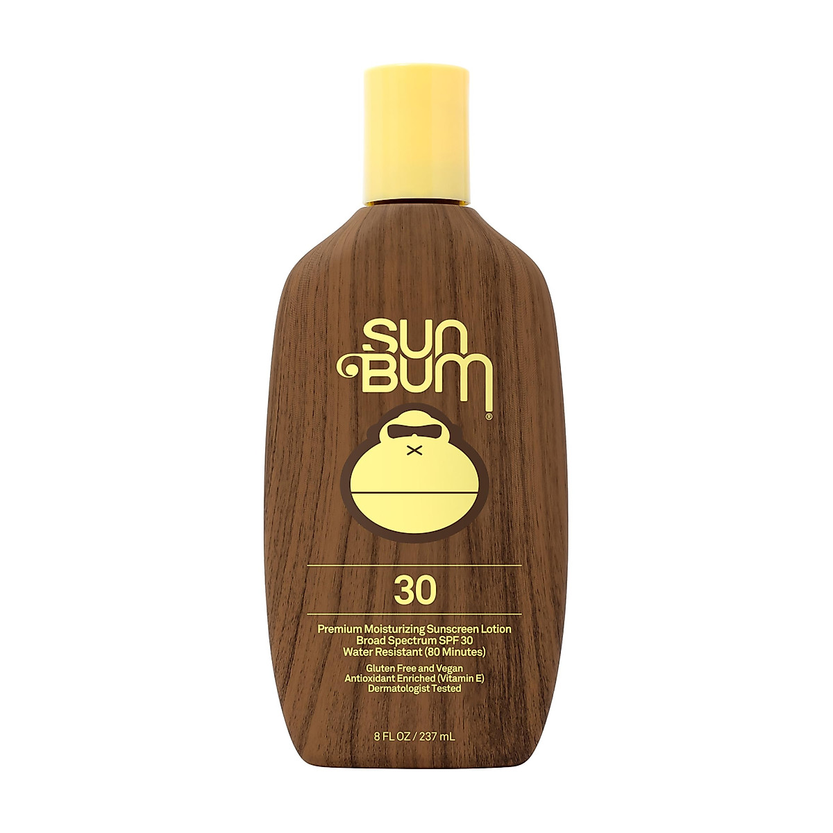 Sun Bum Original SPF 30 Sunscreen Body Lotion | Broad Spectrum Moisturizing Sunblock with Vitamin E | Hawaii 104 Act Compliant (Octinoxate & Oxybenzone Free) | 8 oz