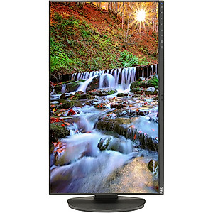 NEC 27” Business-Class Widescreen Desktop Monitor w/Ultra-Narrow Bezel and IPS Panel