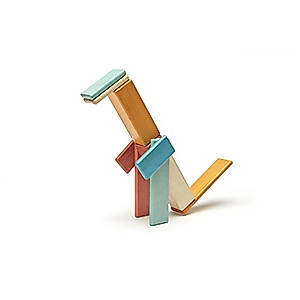 14 Piece Tegu Magnetic Wooden Block Set, Sunset