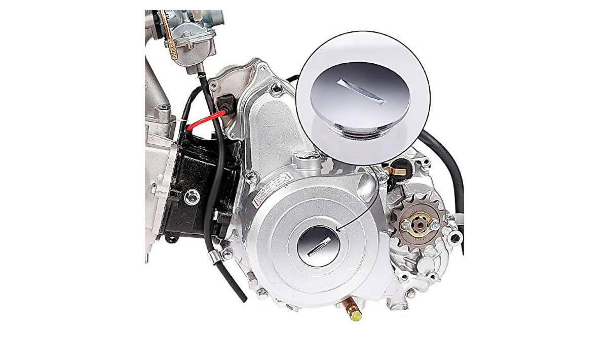 PAGOW Quad Engine Stator Cover Caps for ATV - 2 Sets
