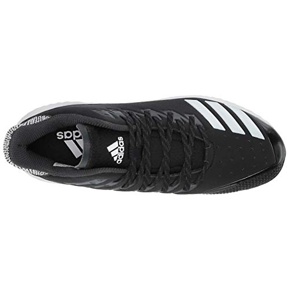 adidas Women's Icon Bounce, Black/White/Carbon, 9.5 M US