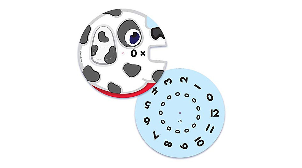 Carson Dellosa Ez-Spin Multiplication Math Cutouts, 18 Math ...