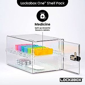 Lockabox One™ Shelf Pack 2.0 | New and Improved Design of Removable Shelves and Base Inserts One™ Products