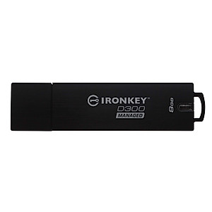 Kingston - IKD300SM/128GB - MF IKD300SM 128GB 128GB D300SM AES 256 XTS Encrypted USB Drive Retail