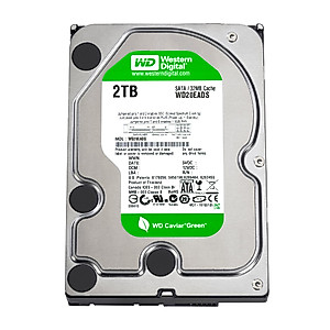 Western Digital Caviar Green 2 TB SATA II 32 MB Cache Bulk/OEM Internal Desktop Hard Drive - WD20EADS