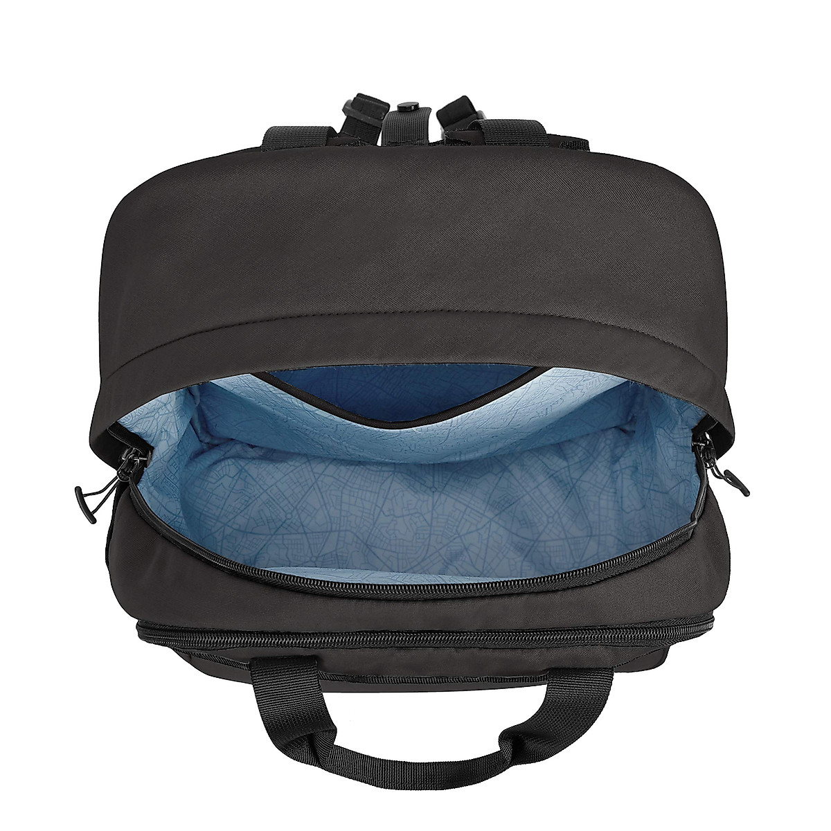 Travelon Origin-Sustainable-Anti-Theft-Large Backpack, Black, One Size