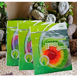 JC1927 Decorative Dish Scrubber Non Scratch Cleaning Pad Cute Dish Net Clothes for Kitchen Washing Dishes Cleaning Net 3 Pack