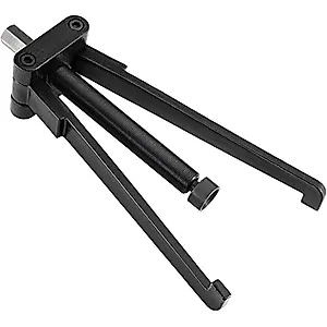 VEVOR Lower Bearing Carrier Puller, Compatible with Yamaha, Johnson, Evinrude, Honda, Mercury, Robust Steel Marine Lower Bearing Puller with Adjustable Arms, Works for Lower Carrier Bearing Removing , Black