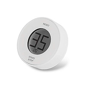 Mooas Dial Cooking Timer, Count Up/Countdown Digital Timer, Kitchen Timer, Loud Alarm, Big Digits, Magnetic Timer, Ideal for Cooking, Studying, Exercising, Working