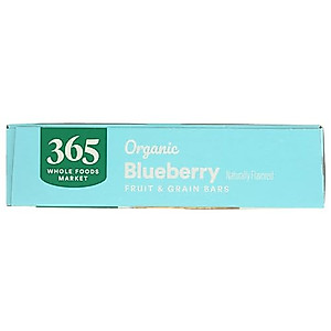 365 by Whole Foods Market, Organic Blueberry Cereal Bar 6 Count, 7.8 Ounce