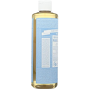 Dr Bronner Soap Liq Cstle Baby Unscented