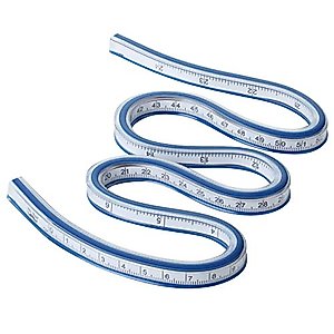 Mr. Pen- Ruler, Flexible Curve Ruler, 24 Inch Ruler, Rulers for Drawing and Sewing, Curve Ruler, Curved Ruler, Bendable Ruler, Flexible Curve Template, Flexi Curve, Flexible Ruler for Engineering