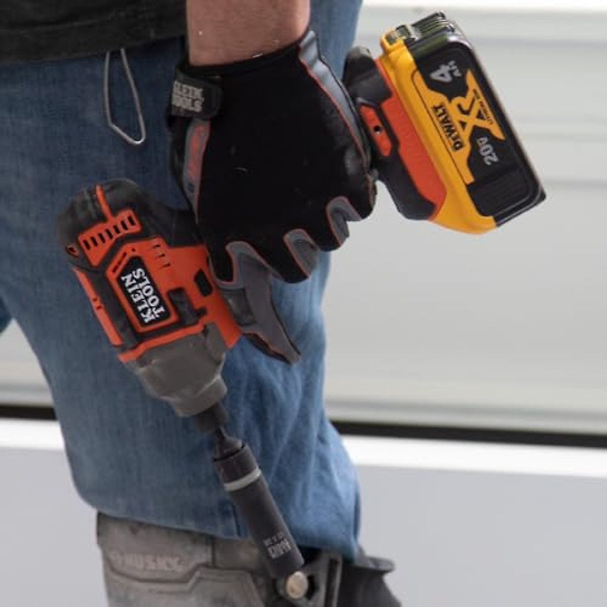 Klein Tools 66050E Metric Socket Set, Impact with 1/2-Inch Drive, 12-Point Deep Sockets, 5-Piece Set, Includes Carrying Case