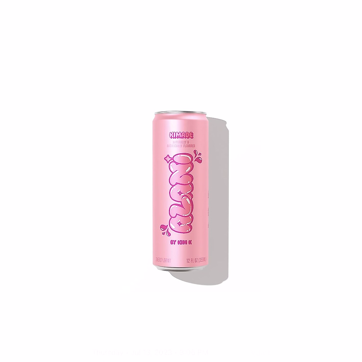(12 pack) Kimade - Alani Nu Energy Drink (12 fl. oz) - Refreshing Strawberry Lemonade - Kimade by Kim Kim Kardashian
