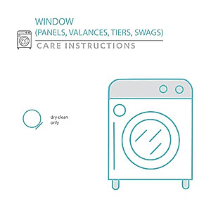 Lush Decor Farmhouse Stripe Yarn Dyed Cotton Window Curtain Panels Yellow/Gray 42X84 Set