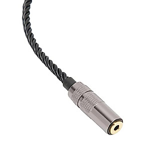 SWOQ Headphone Extension Cable, 4.4 mm Male to 2.5 mm Female goldplated Durable Headphone Adapter Cable for DAP