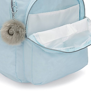 Kipling Seoul Extra Large 17" Laptop Backpack Bridal Blue