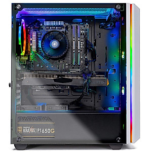 Skytech Chronos Gaming PC Desktop - AMD Ryzen 7 3700X, NVIDIA RTX 2070 Super 8GB, 16GB DDR4 (2X 8GB), 1TB SSD, B450 Motherboard, 650 Watt Gold